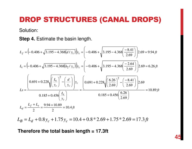 Chapter 5 drop sturcutures | PDF