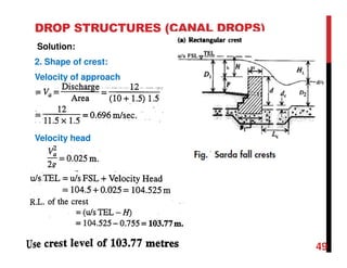 Chapter 5 drop sturcutures | PDF