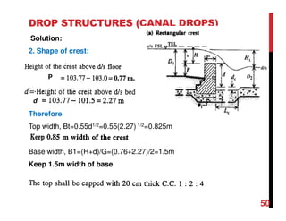Chapter 5 drop sturcutures | PDF