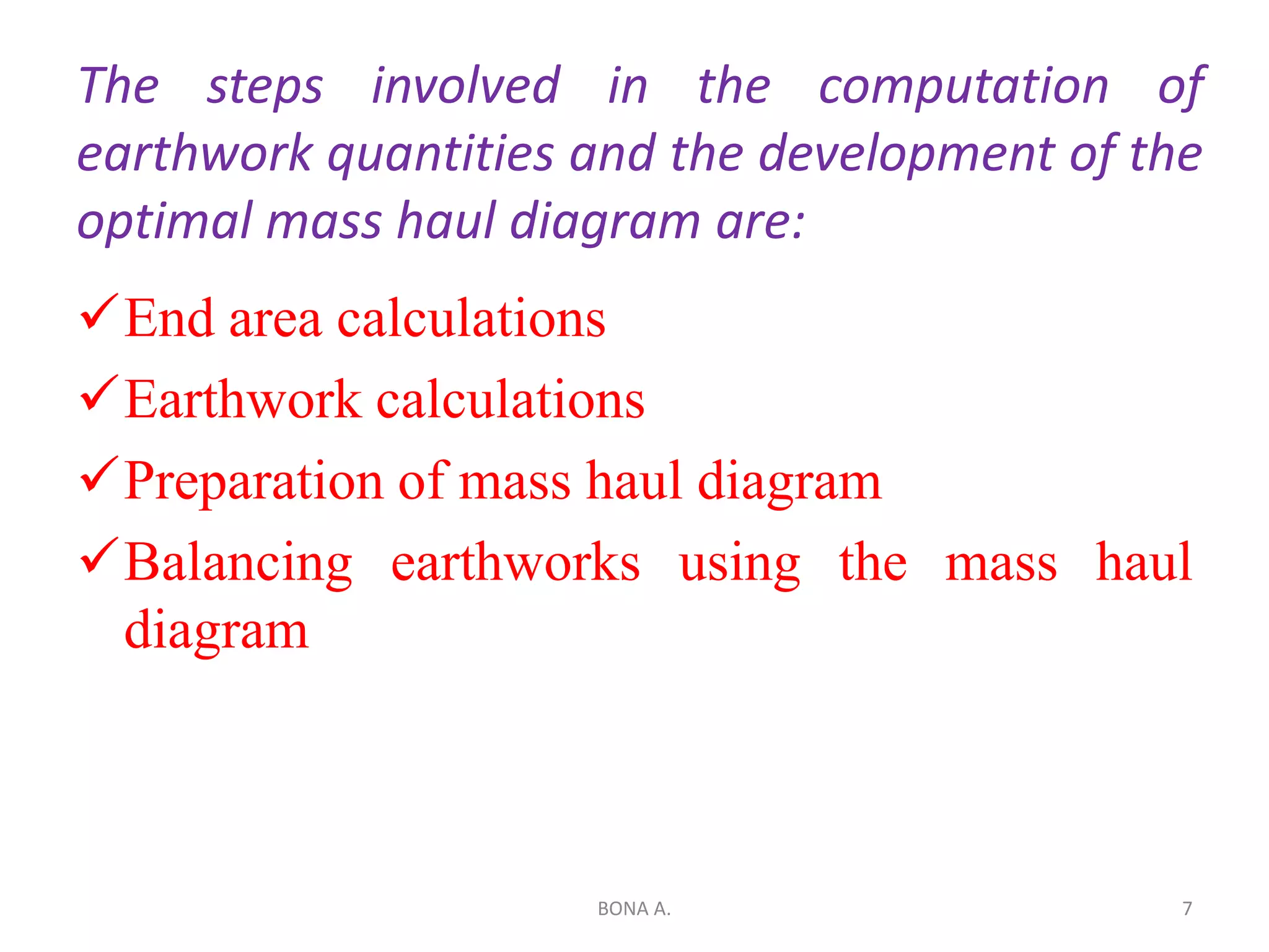 CHAPTER 5 Earth work quantity and mass haul diagram..pdf