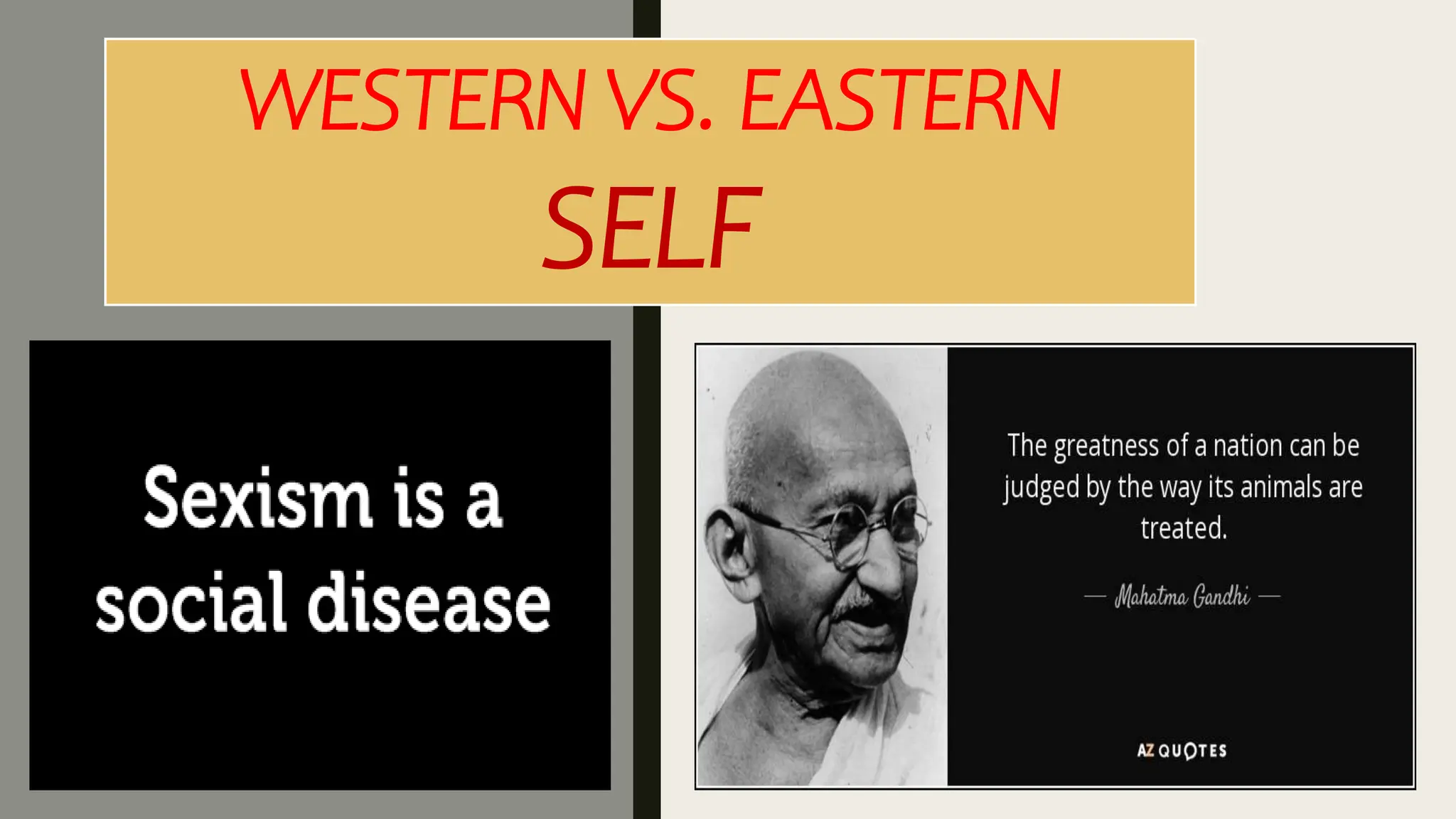 Eastern & Western Powerpoint Presentation | PPTX