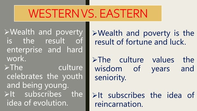 Eastern & Western Powerpoint Presentation | PPT