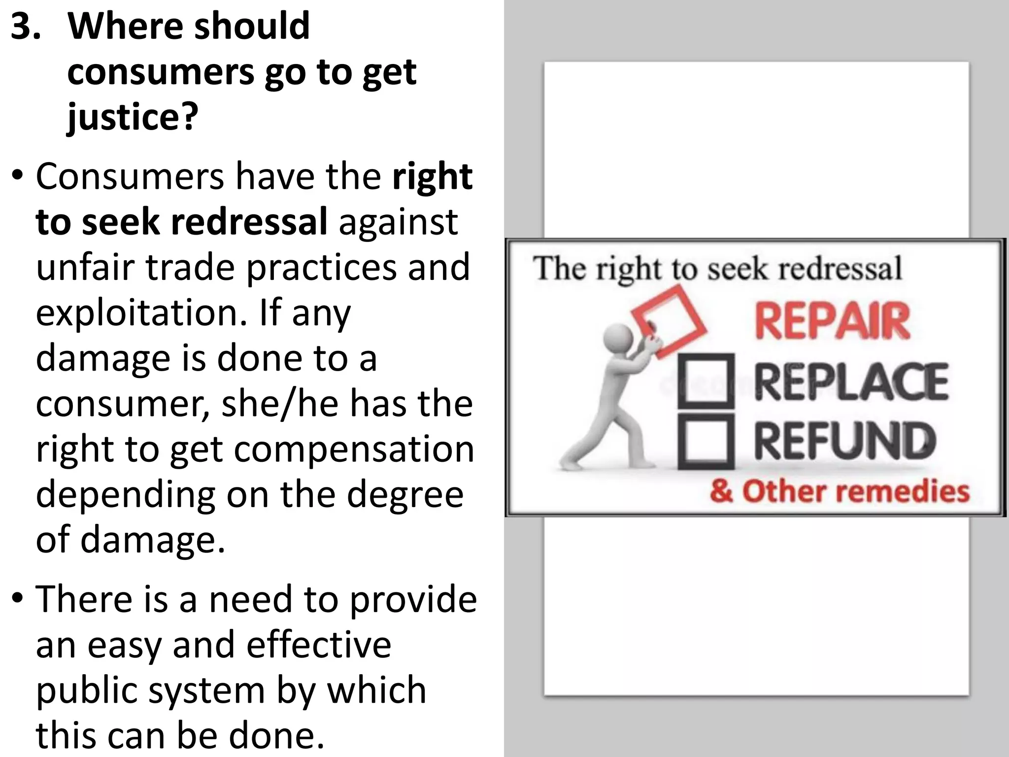 Chapter - 5, Consumer Rights, Economics, Social Science, Class 10 | PDF