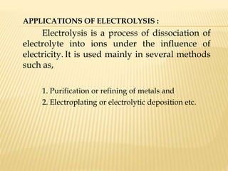 chapter 5 electro chemistry semester II Diploma in Embedded systems ...