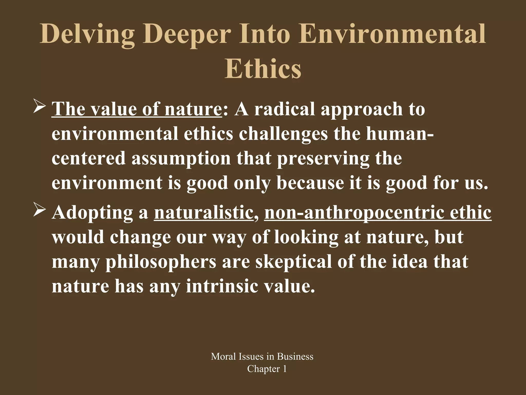 Chapter 5 environment | PPT