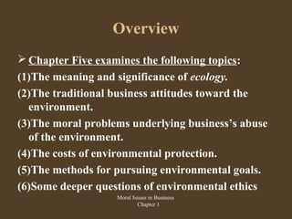 Chapter 5 environment | PPT