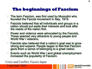 Chapter 5 facist japan | PPT