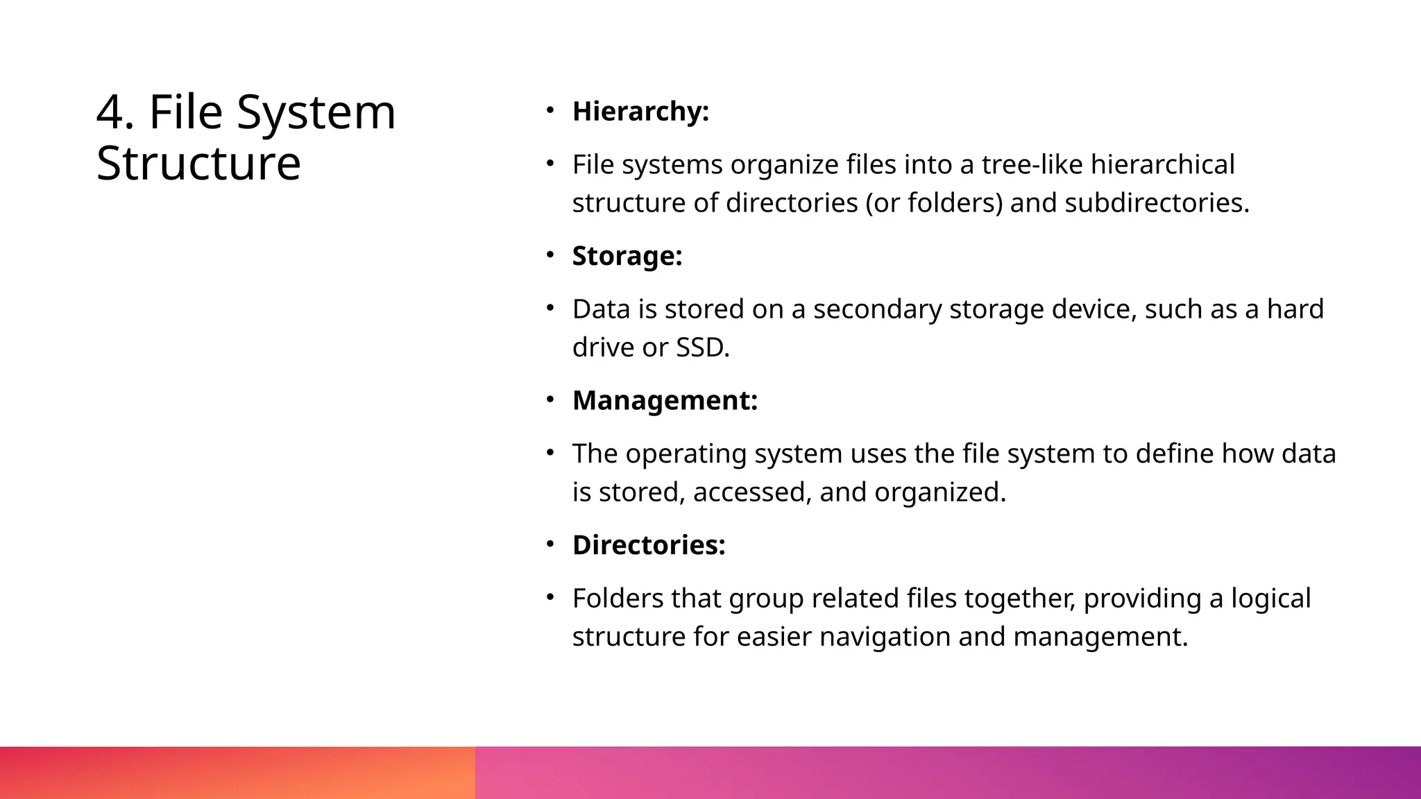 Chapter 5 File Management.osy 3rd yearr | PPTX