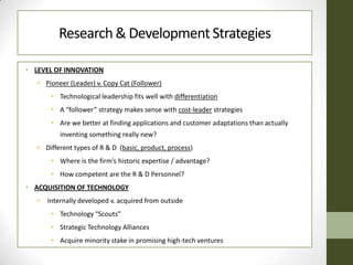 Formulation of Functional Strategies | PPTX