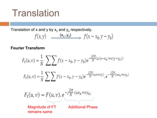 Chapter 5 Image Processing: Fourier Transformation | PPT