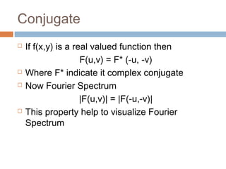 Chapter 5 Image Processing: Fourier Transformation | PPT