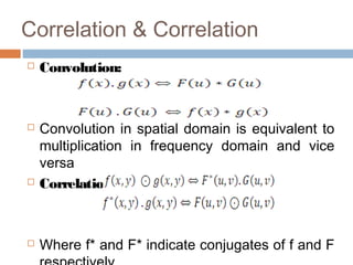 Chapter 5 Image Processing: Fourier Transformation | PPT