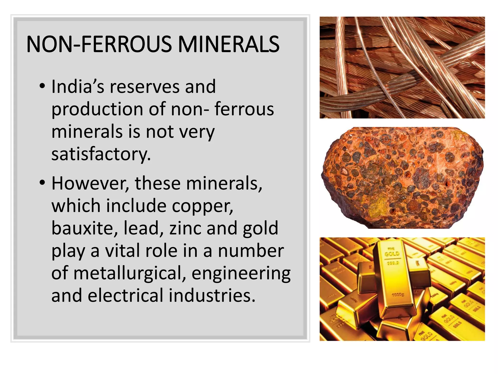Chapter - 5, Mineral and Energy Resources, Geography, Social Science, Class 10 | PDF