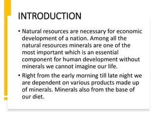 Chapter - 5, Mineral and Energy Resources, Geography, Social Science ...