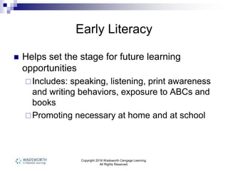 Chapter 5 Achieving Language and Literacy Goals through Program ...