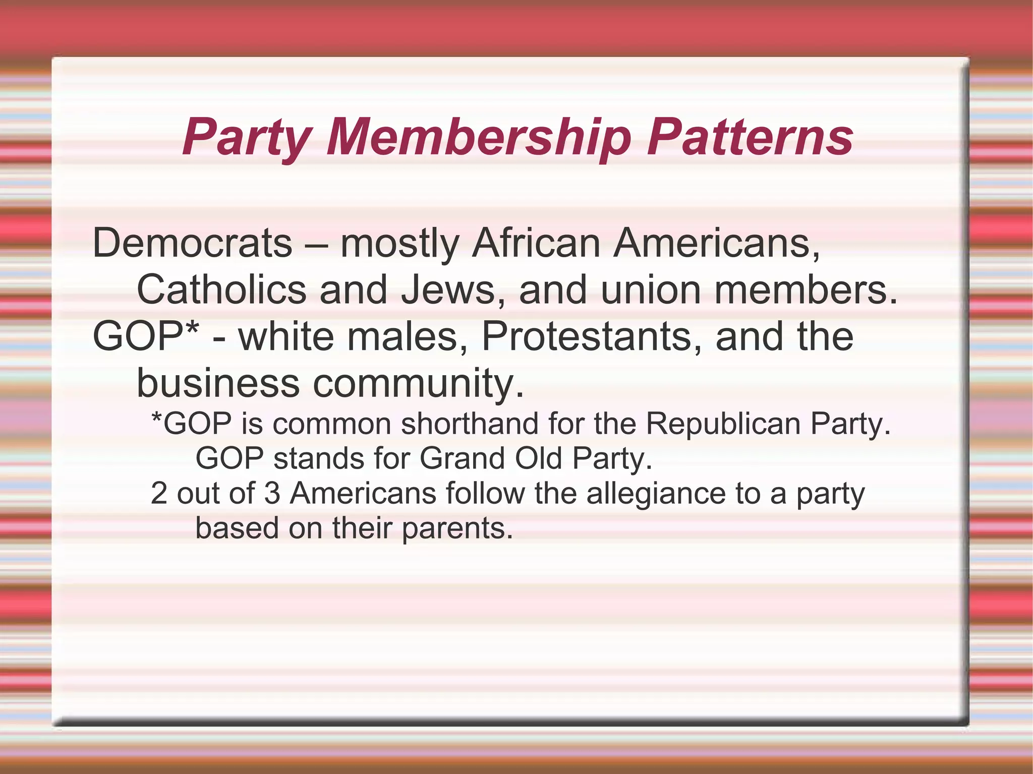 Chapter 5 government notes | PPT