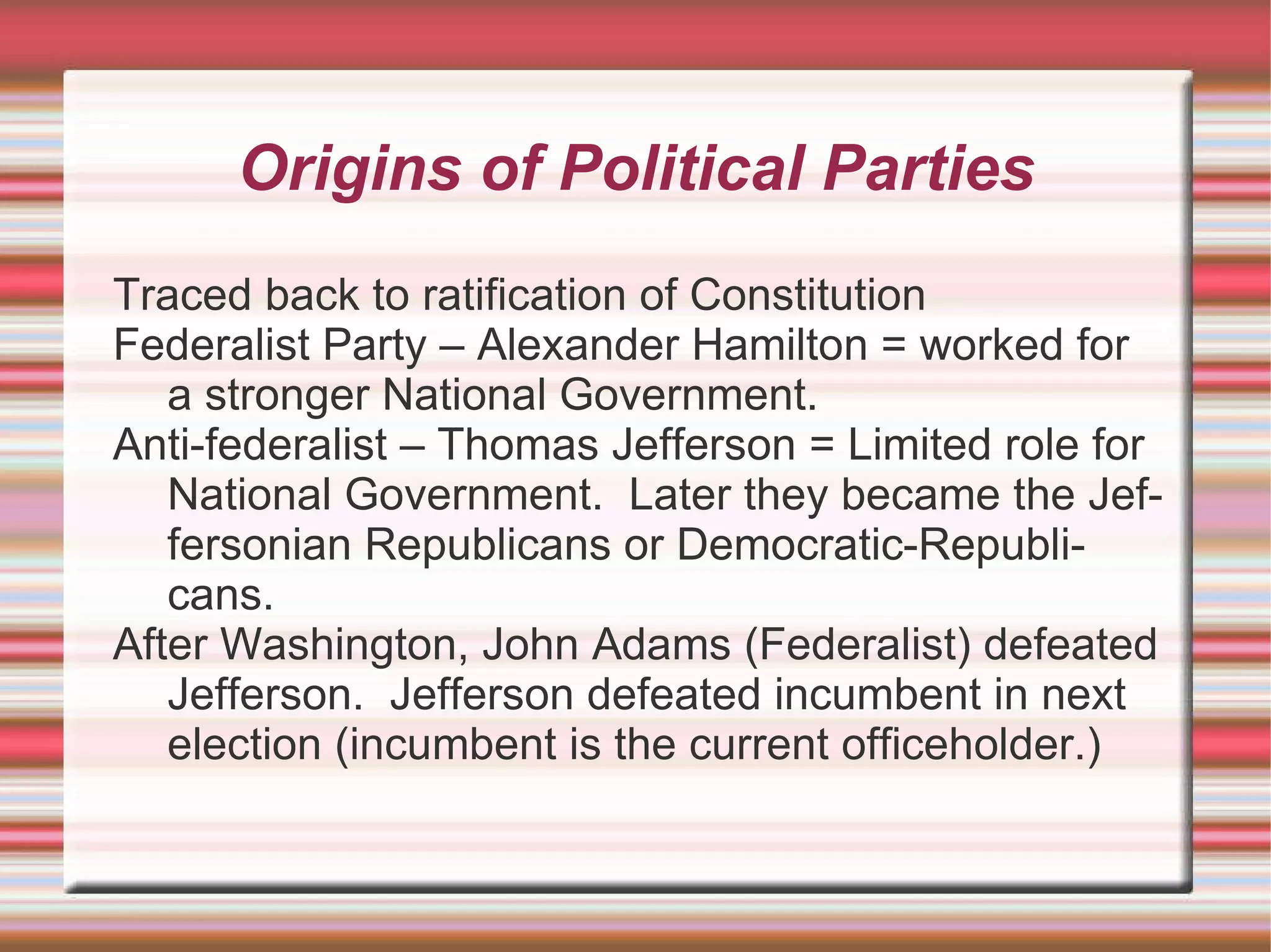 Chapter 5 government notes | PPT