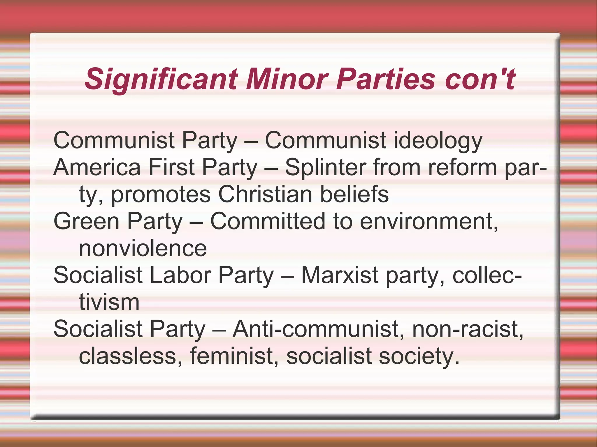 Chapter 5 government notes | ODP | Elections | Politics