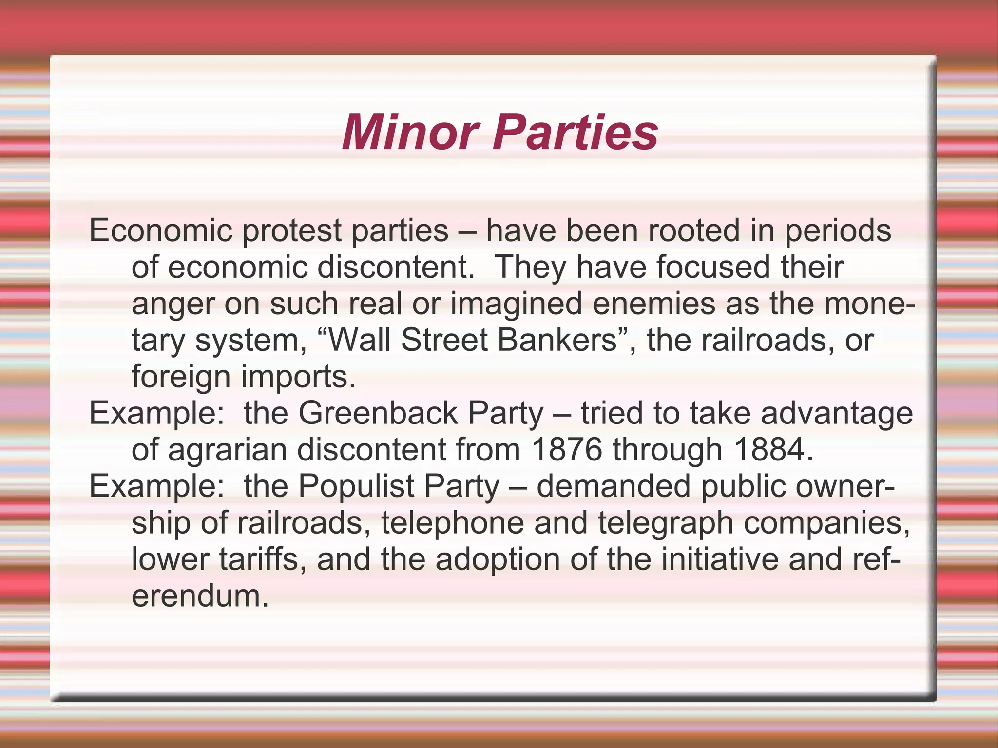 Chapter 5 government notes | ODP | Elections | Politics