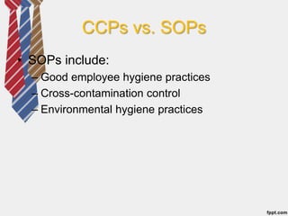 Chapter 5 haccp | PPTX