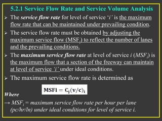 CHAPTER 5 Highway capacity and level of service.ppt