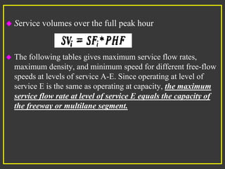 CHAPTER 5 Highway capacity and level of service.ppt