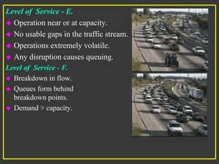 CHAPTER 5 Highway capacity and level of service.ppt