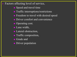 CHAPTER 5 Highway capacity and level of service.ppt