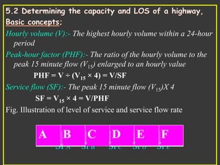 CHAPTER 5 Highway capacity and level of service.ppt