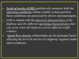 CHAPTER 5 Highway capacity and level of service.ppt