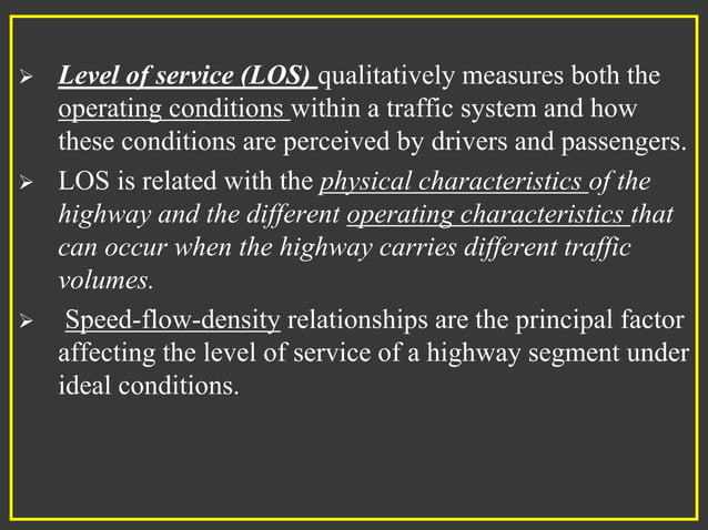 CHAPTER 5 Highway capacity and level of service.ppt