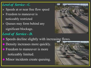 CHAPTER 5 Highway capacity and level of service.ppt