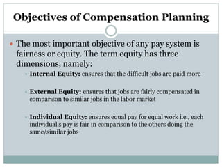 Compensation Planning | PPT