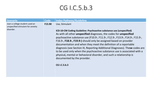 Chapter 5 icd 10-cm coding guidelines | PDF