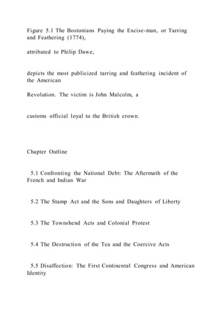 Chapter 5 Imperial Reforms and Colonial Protests, 1763-1774 | DOCX