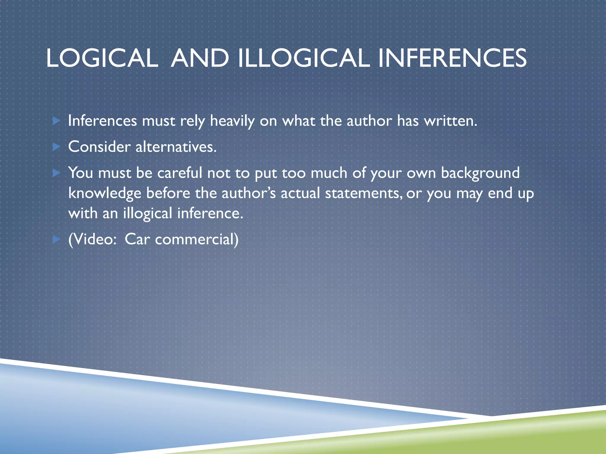 Chapter 6 inferences | PDF