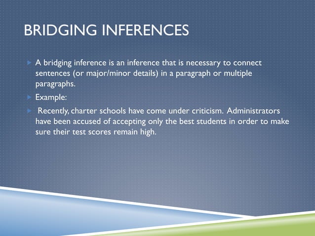 Chapter 6 inferences | PPT