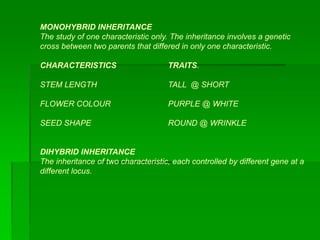 CHAPTER 5 INHERITANCE.ppt | Blood Disorders | Diseases and Conditions