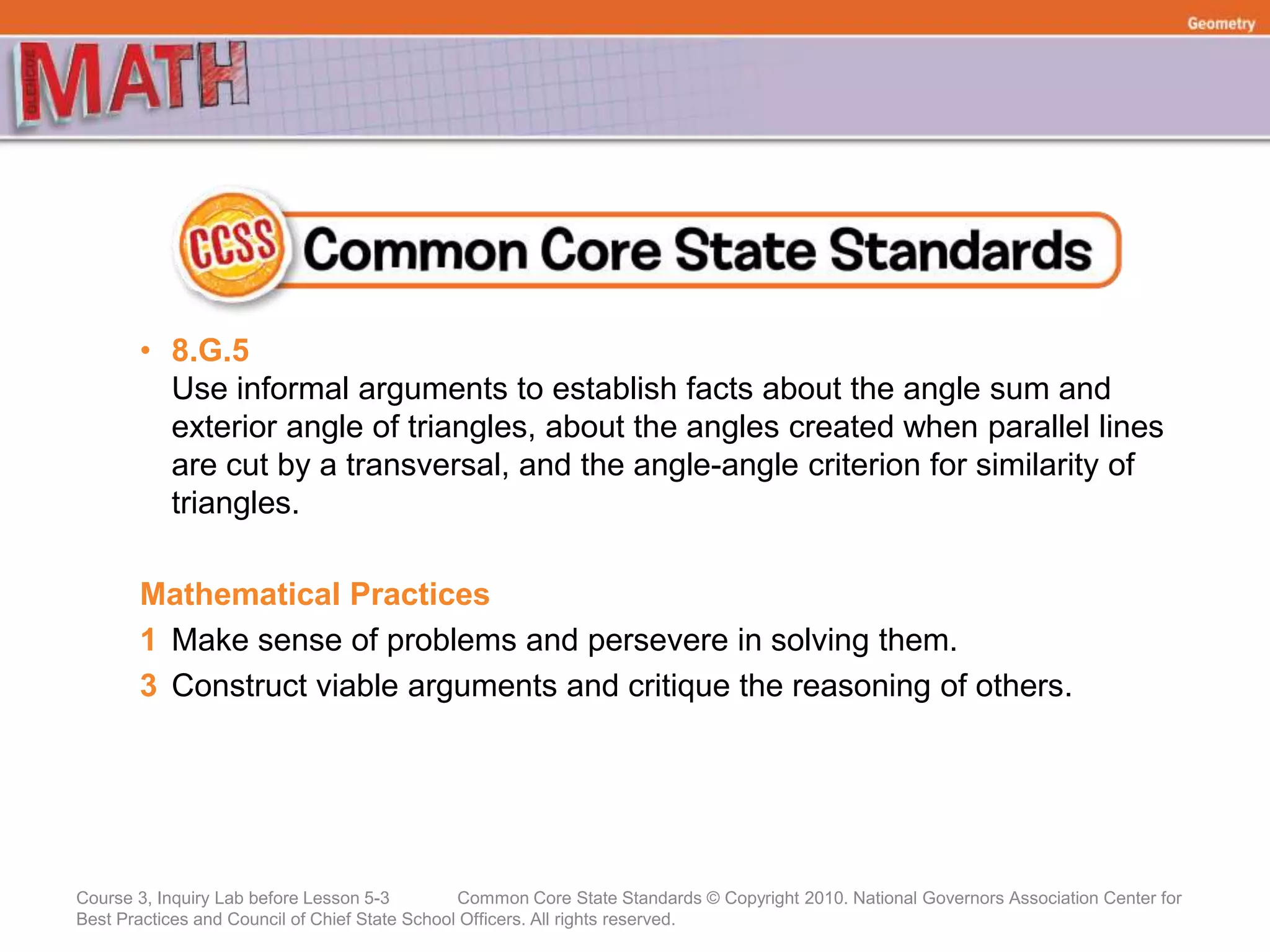 (8) Inquiry Lab - Triangles | PPTX