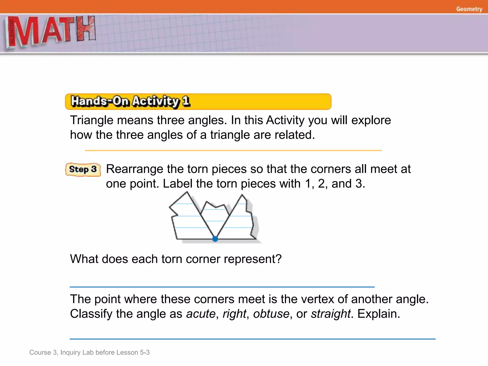 (8) Inquiry Lab - Triangles | PPTX