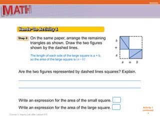 (8) Inquiry Lab - Proofs About the Pythagorean Theorem | PPTX