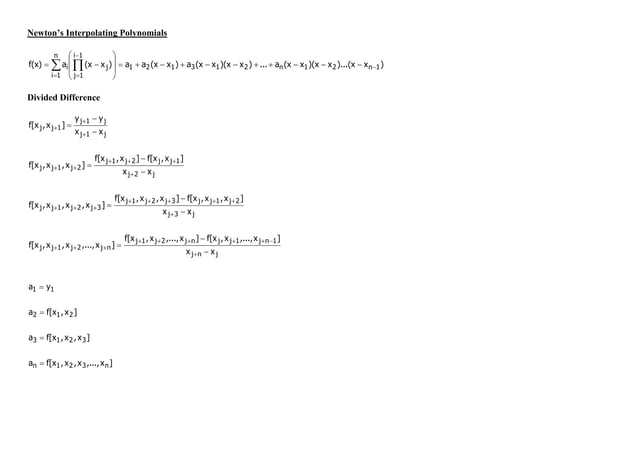 Chapter 5 interpolation | PPT
