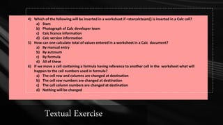 Std 10 Computer Chapter 5 Introduction to Calc | PPTX