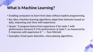 Chapter 5 Introduction to Machine Learning with Scikit-learn.pptx