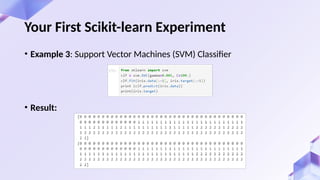 Chapter 5 Introduction to Machine Learning with Scikit-learn.pptx
