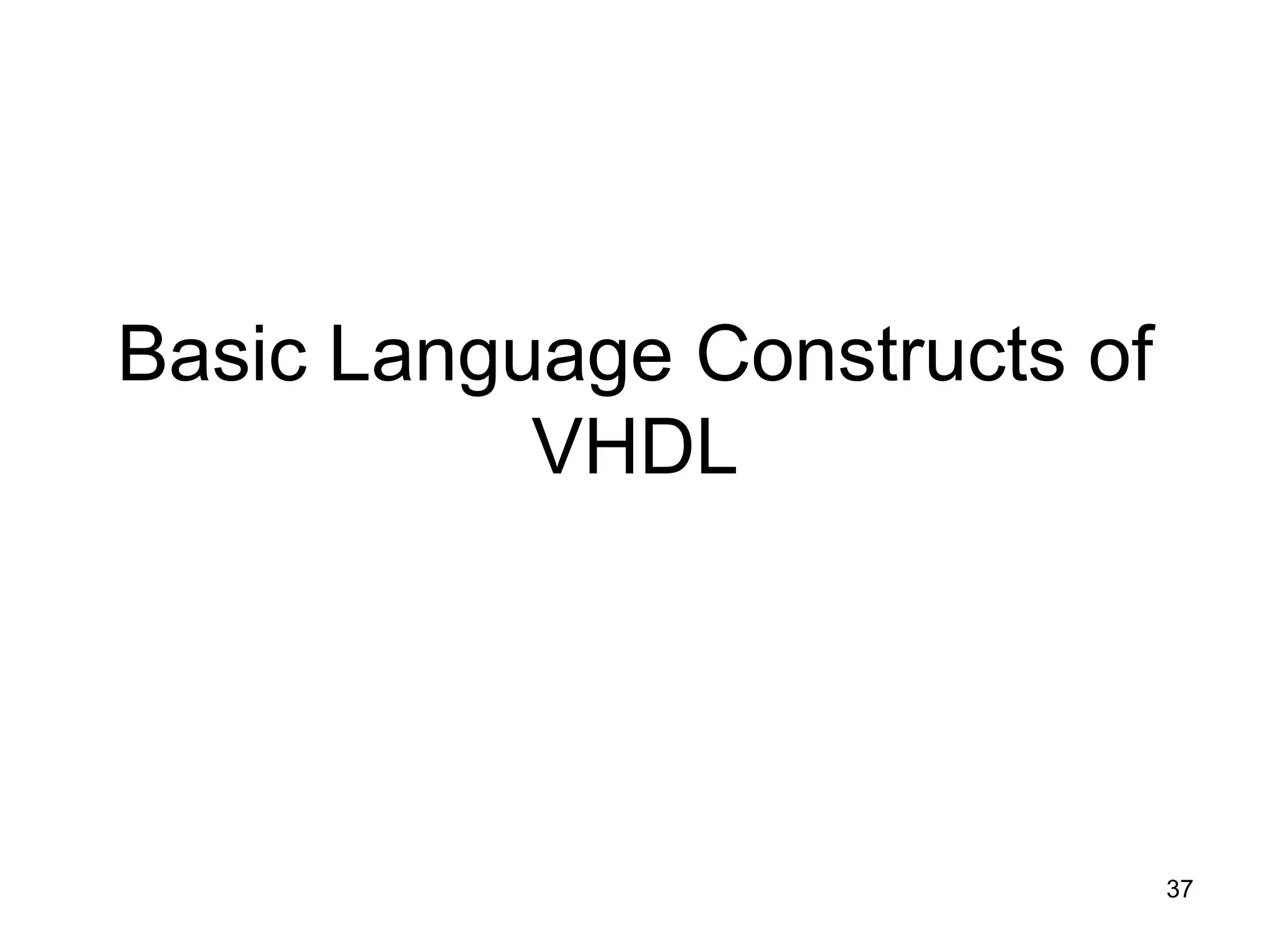 Chapter 5 introduction to VHDL | PDF | Programming Languages | Computing