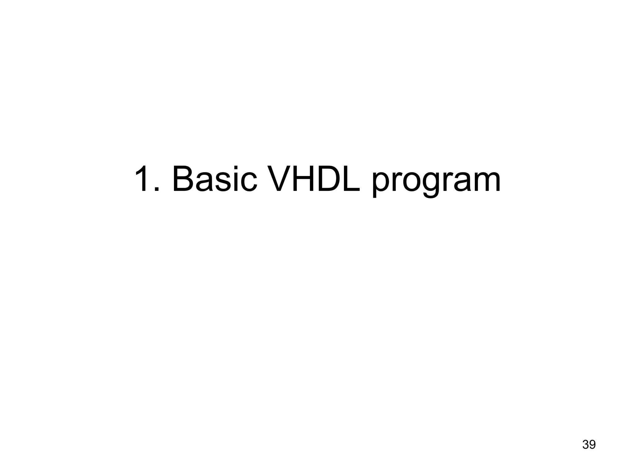 Chapter 5 Introduction To Vhdl Pdf Programming Languages Computing