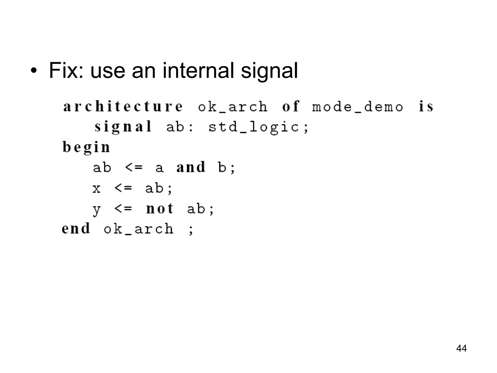 Chapter 5 Introduction To Vhdl Pdf Programming Languages Computing
