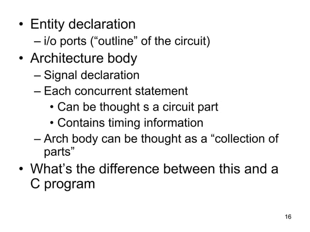 Chapter 5 introduction to VHDL | PDF | Programming Languages | Computing