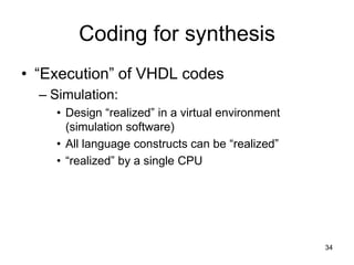 Chapter 5 introduction to VHDL | PDF